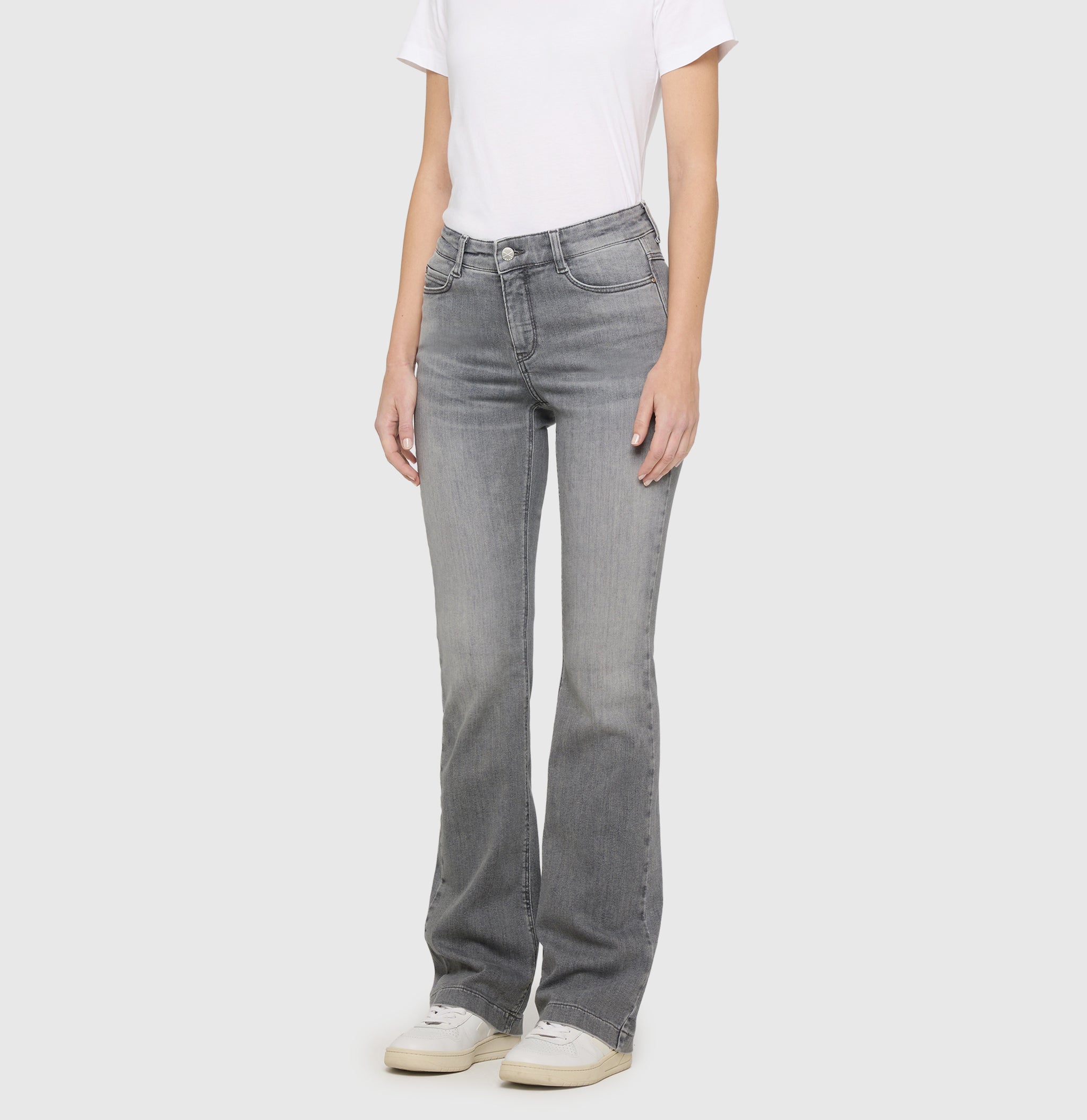 DREAM BOOT authentic women's jeans grey | MAC Jeans
